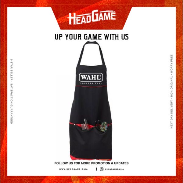 WAHL Styling Black Apron Barber Salon High Quality | Shopee Malaysia