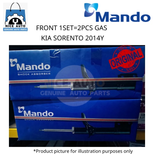 KIA SORENTO 2014Y FRONT / REAR ABSORBER - BRAND MANDO (KOREA) | Shopee ...