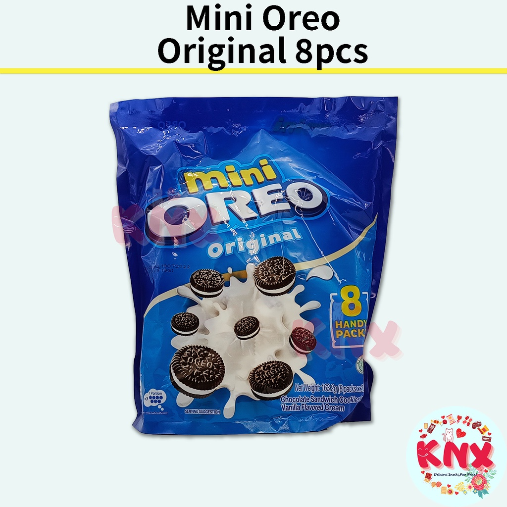 Mini Oreo Vanilla Flavour Handy Value Pack 8pcs | Shopee Malaysia
