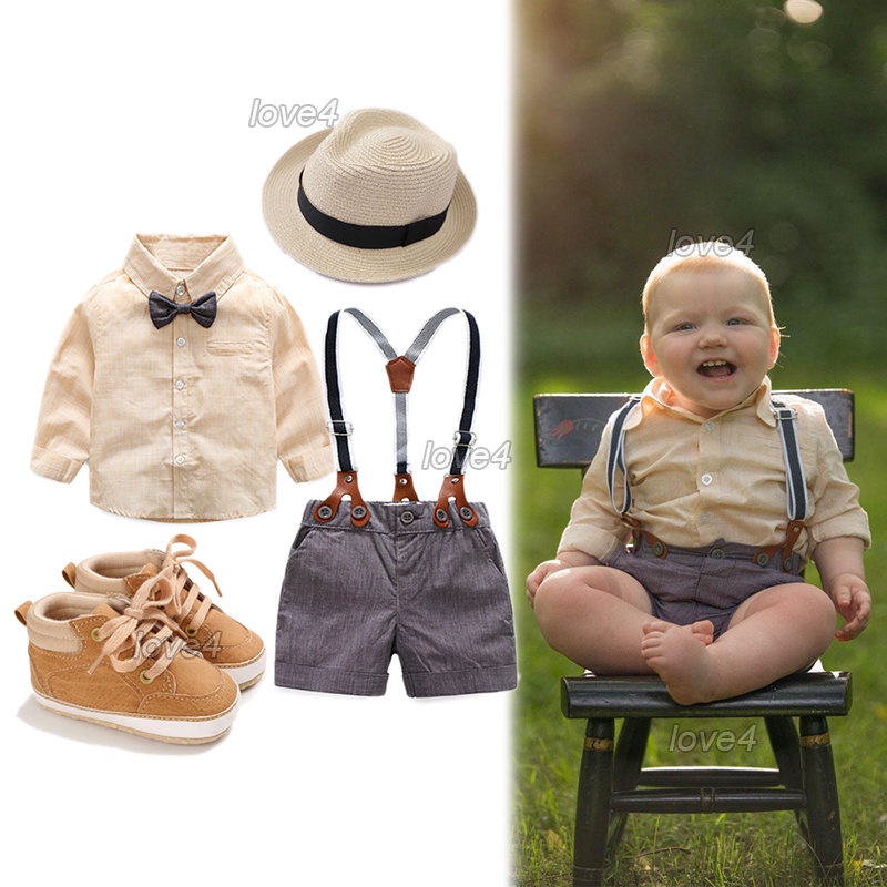 Gentleman Clothes for Baby Boy Toddler Suits Ootd for Baby Boy Wedding ...