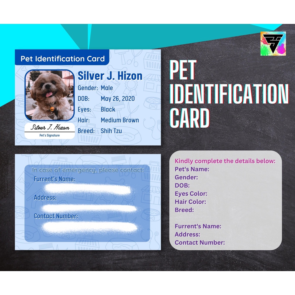 Pet Identification Card | Shopee Malaysia