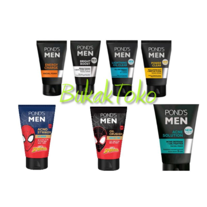 Ponds MEN Facial Foam | Face Soap 100gr | Shopee Malaysia