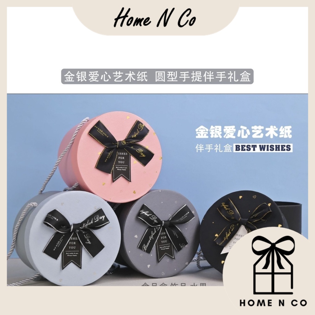 Home N Co Bouquet Box Flower DIY Gift Box kotak Bunga Balon Kotak ...