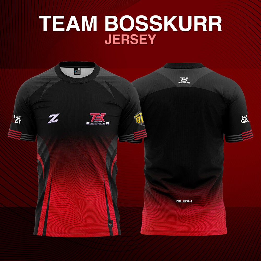 COMBO TEAM BOSSKURR MLBB SEASON 6 OFFICIAL JERSEY | Shopee Malaysia