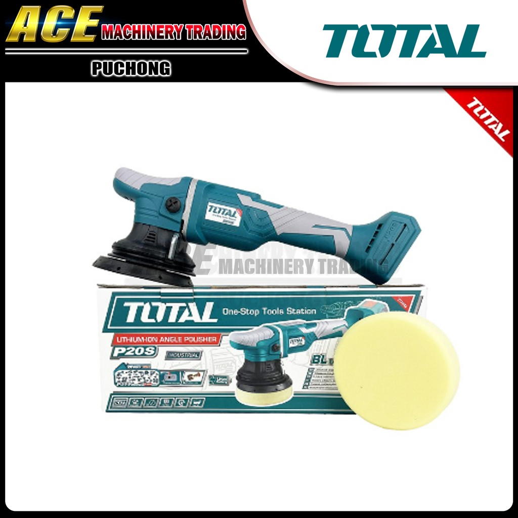 [ Total ] TAPLI2002 Li-ion Dual Action Angle Polisher Cordless M10 ...