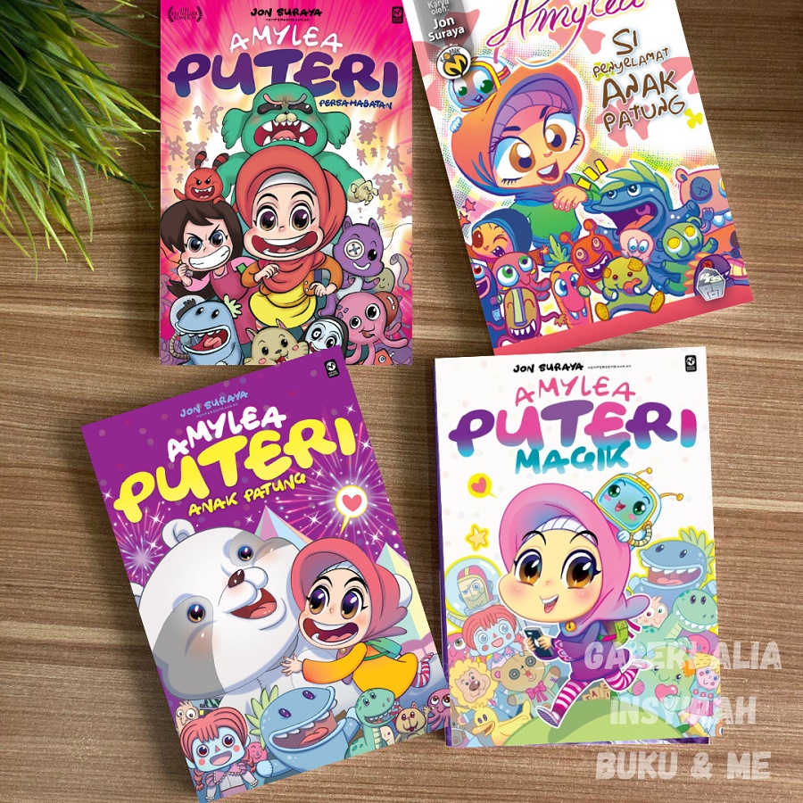 Buku Komik Kanak kanak Amylea Puteri Anak Patung Penyelamat Anak Patung ...
