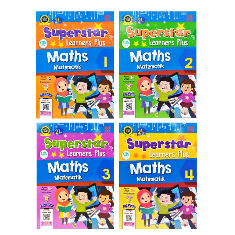 [Pelangi] Superstar Learners Preschool K1 K2 Matematik Maths Textbook and Workbook 2 in 1 ...
