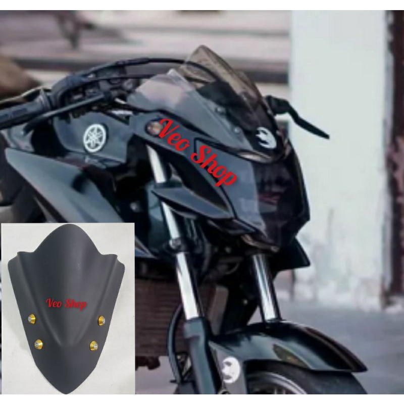 Visor YAMAHA VIXION NEW NVA ADVANCE Latest MODEL PLUS Bolt WINDSHIELD ...