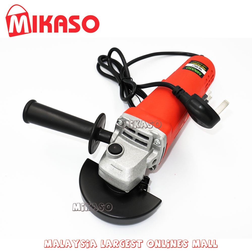 MIKASO 850watt Angle Grinder 4" 100% Copper Motor 850watt | Shopee Malaysia