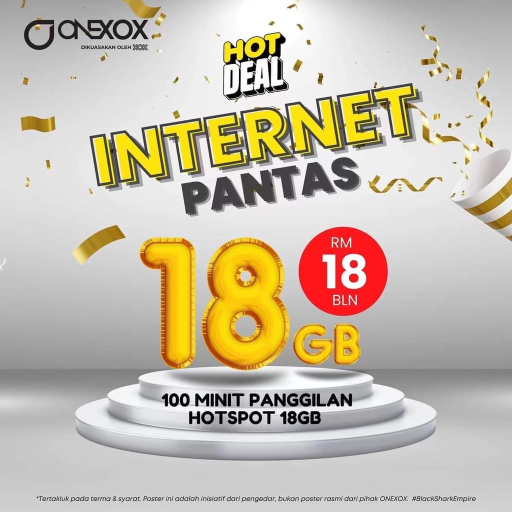 ONEXOX PREPAID SIM WITH LONGEST 36 MONTH VALIDITY | Shopee Malaysia