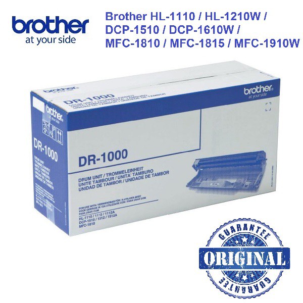 Brother DR-1000 Original Drum Unit 100% Genuine DR1000 DR 1000 | Shopee ...