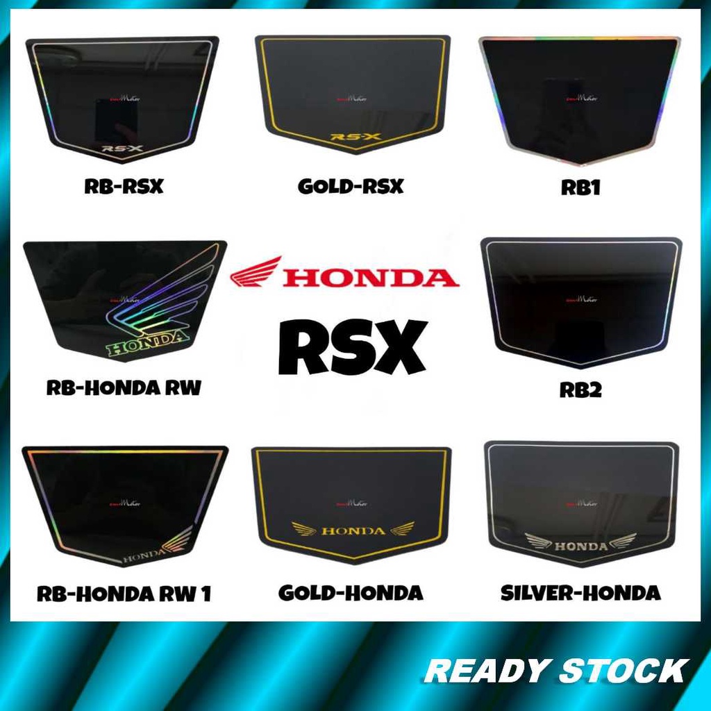 ( HONDA RSX RS-X Winner X ) Nombor Plat Motor Number Plate No Plat ...