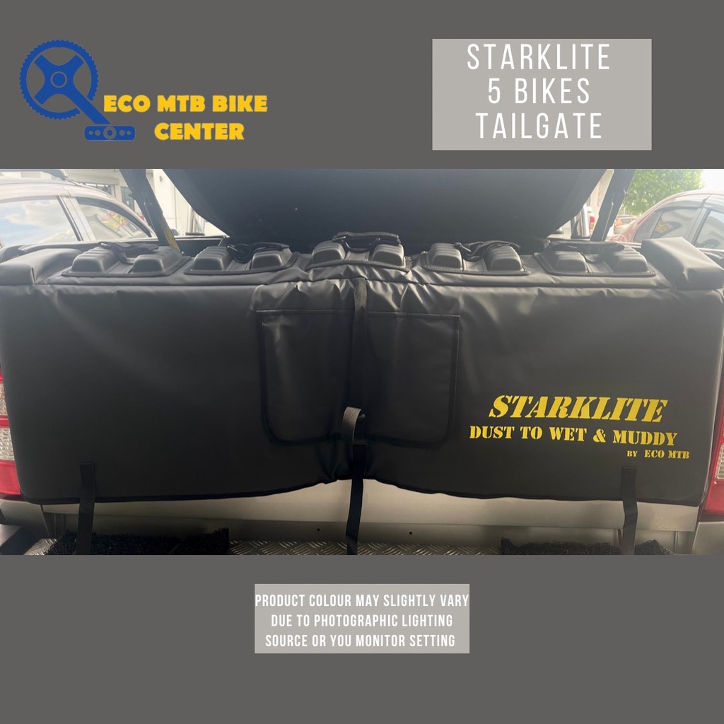 STARKLITE Pickup Tailgate Pad For 2 Bikes and 5 Bikes | Shopee Malaysia