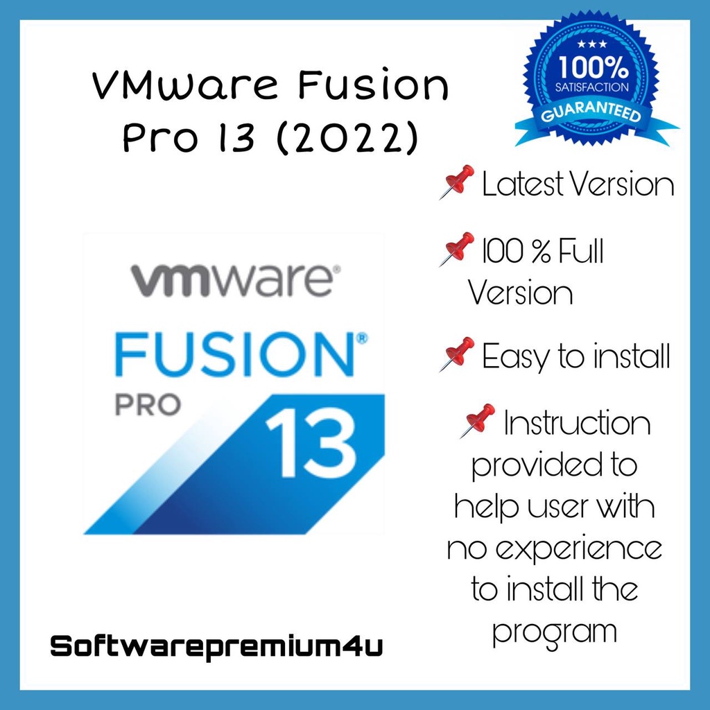 🔥【Mac】🔥VMware Fusion Pro 13 (2022) | Original License Key | Shopee Malaysia