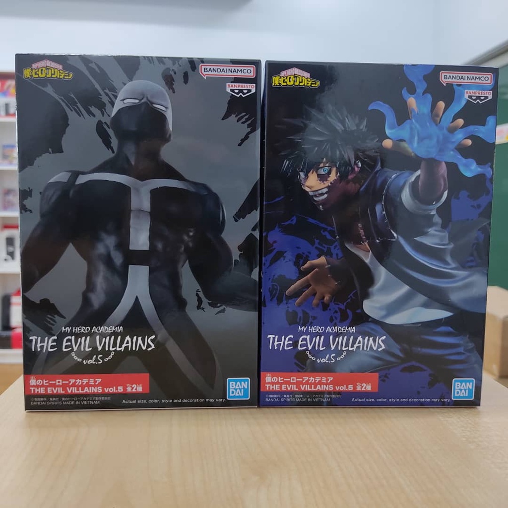 [Ready Stock] Banpresto My Hero Academia The Evil Villains Vol.5 Twice ...