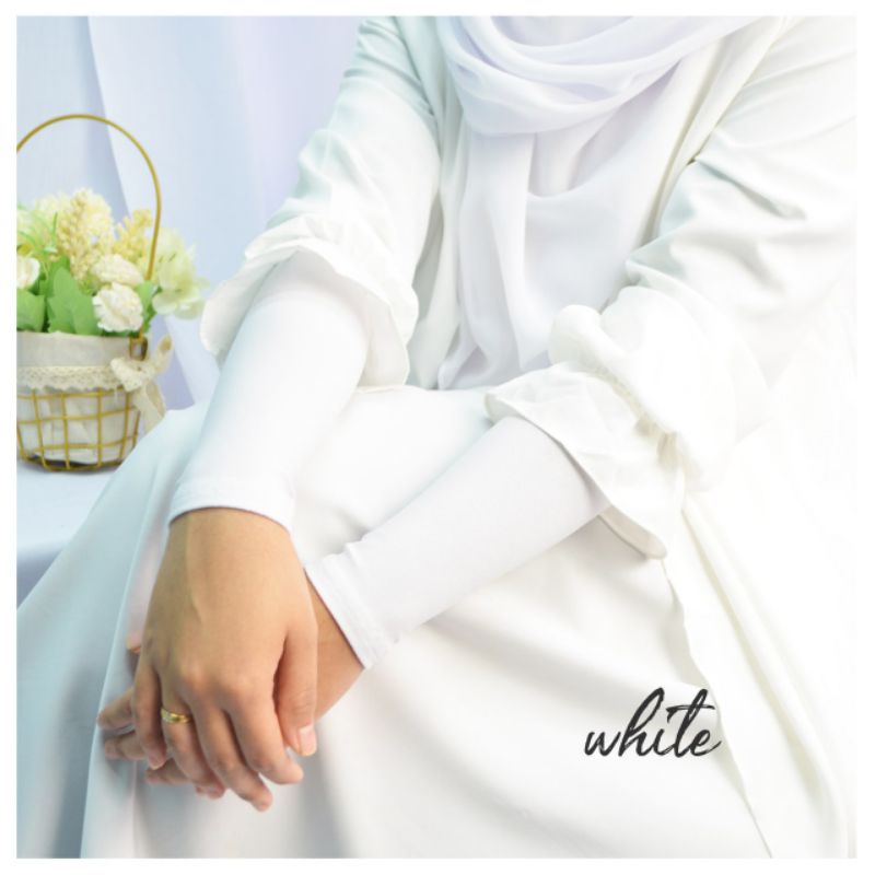 HANDSOCK PUTIH (PLAIN) | Shopee Malaysia