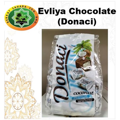 EVLIYA Donaci | Chocolate Candy | 1 Packet (1kg) | 6 Packets/Box (6kg ...