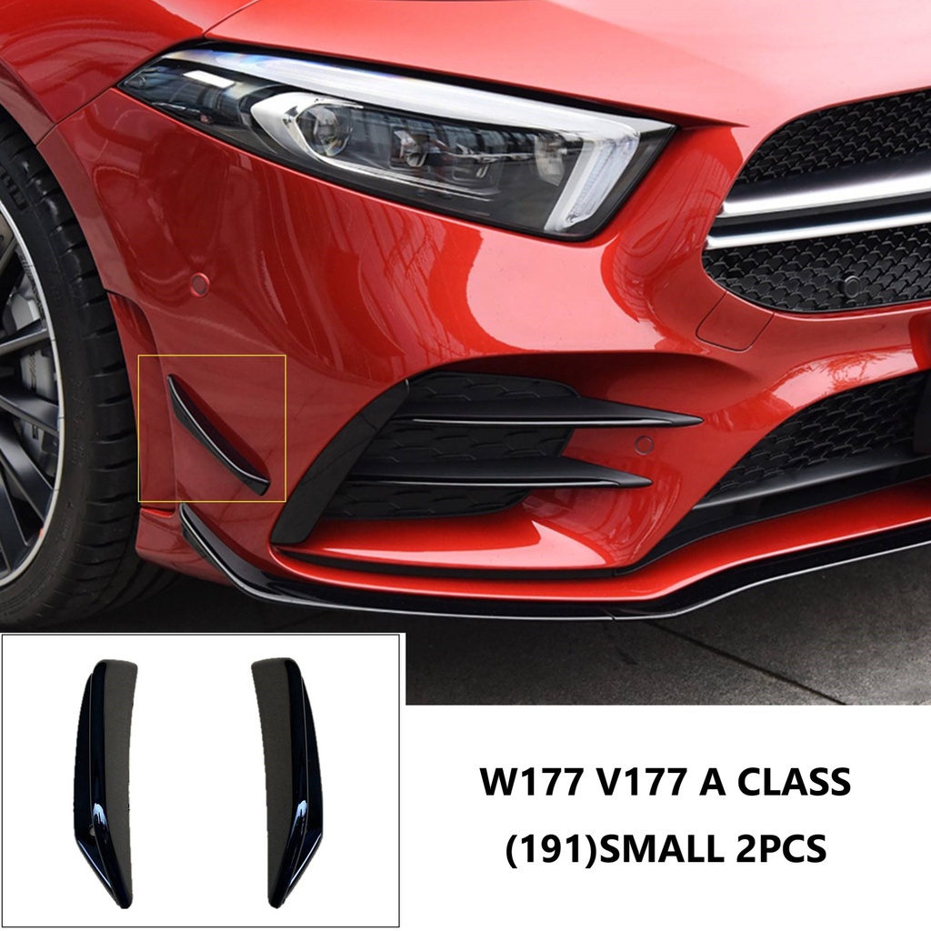 Mercedes W177 V177 A CLASS Front Lip A180 A200 A250 A300 A35 A45 ABS ...