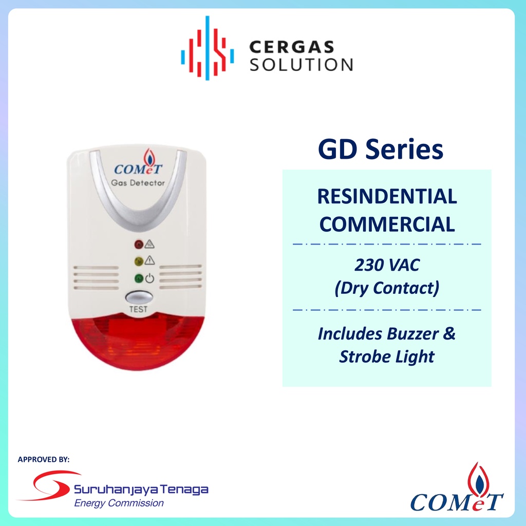 COMET Gas Detector (GD Series) | Shopee Malaysia