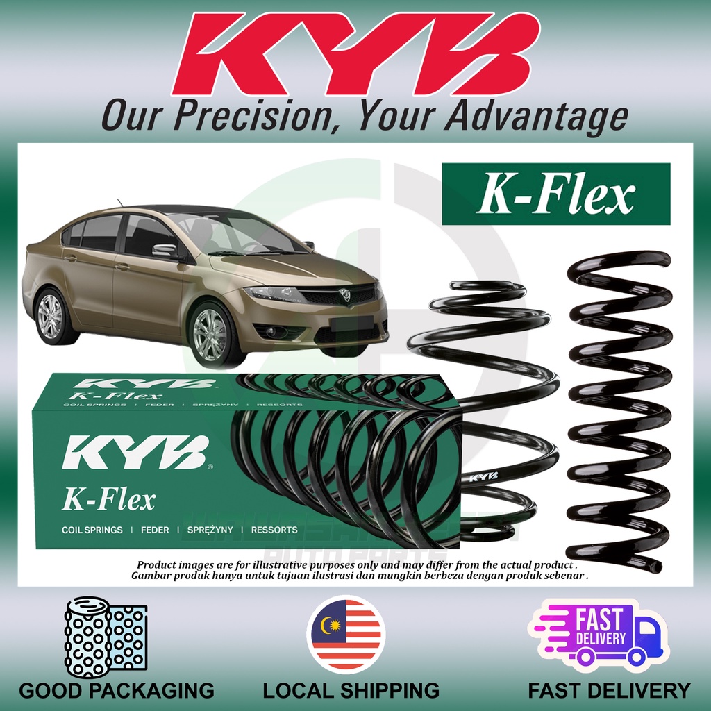 Proton Preve Front / Rear Coil Spring Heavy Duty Kayaba KYB K-FLEX ...