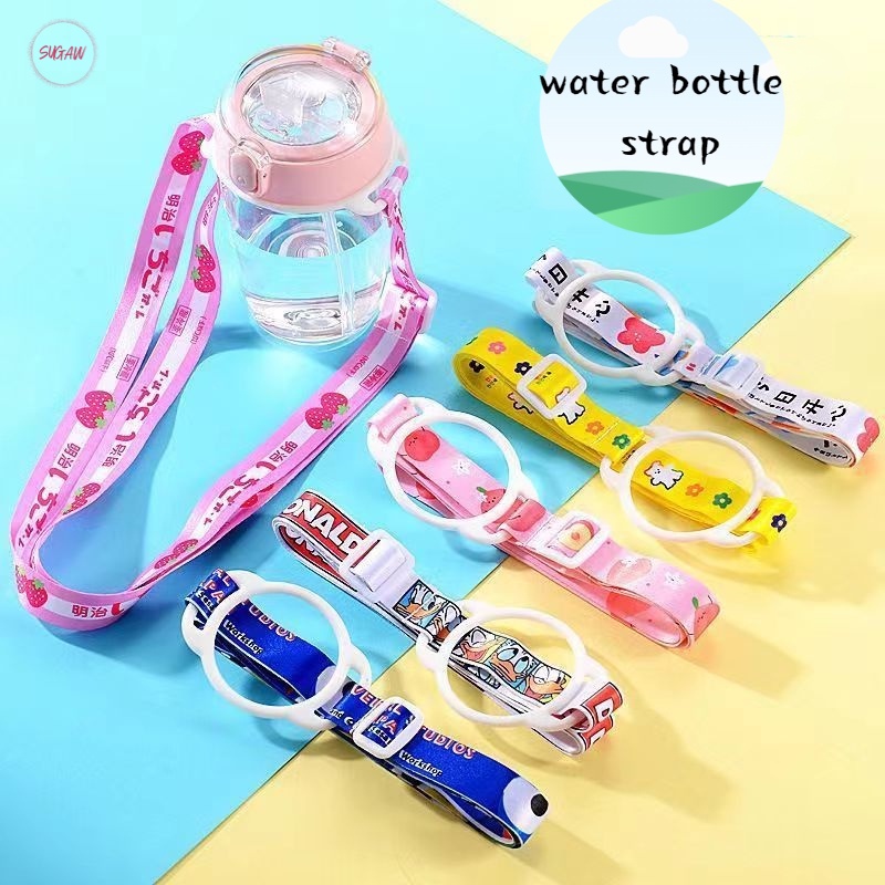 Air botol tali piala Band Hanging Cute minuman mudah alih Tumbler tali ...