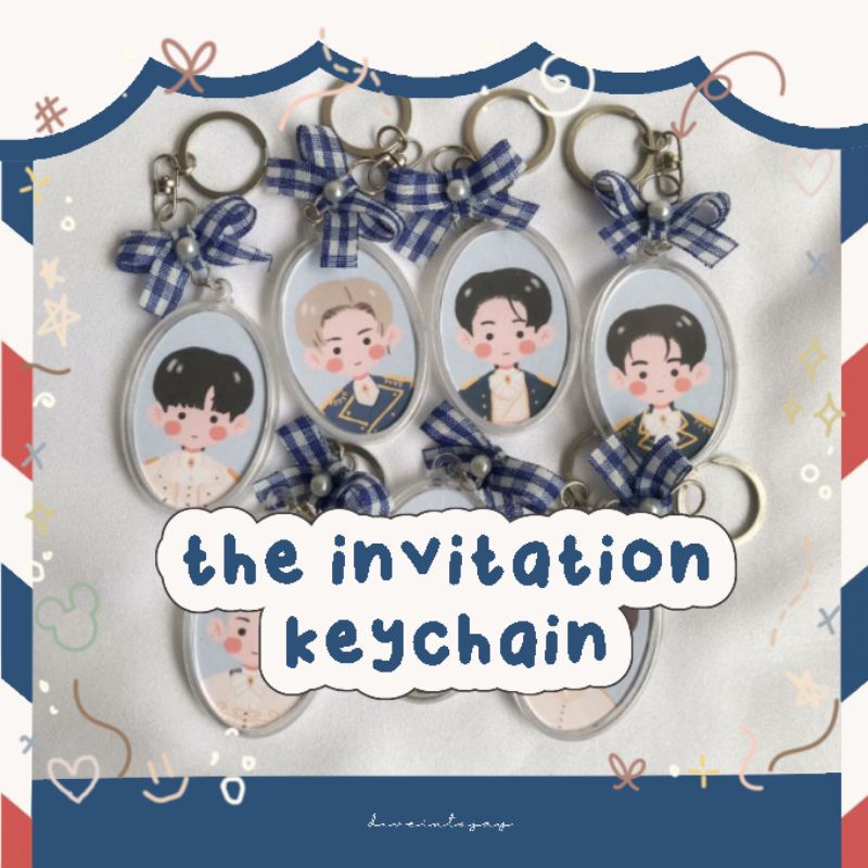 Enhypen THE INVITATION KEYCHAIN | Shopee Malaysia