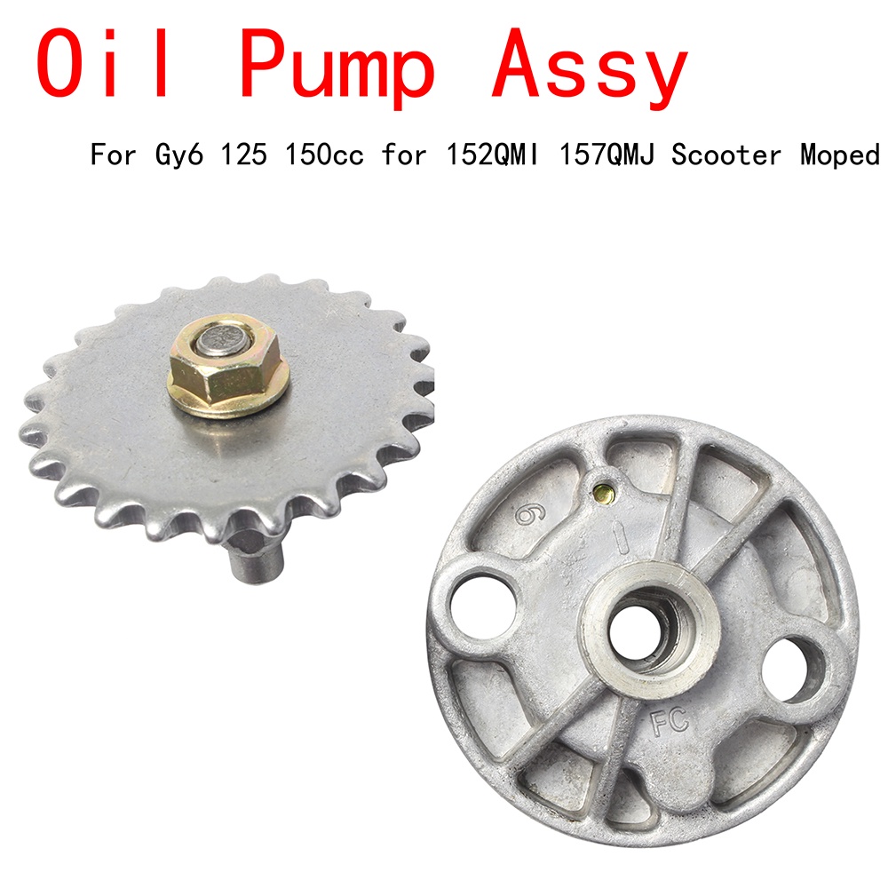 Oil Pump Assy Comp For Sym Jet Power 125/Nitro/Comel/Gy6 125cc | Shopee ...