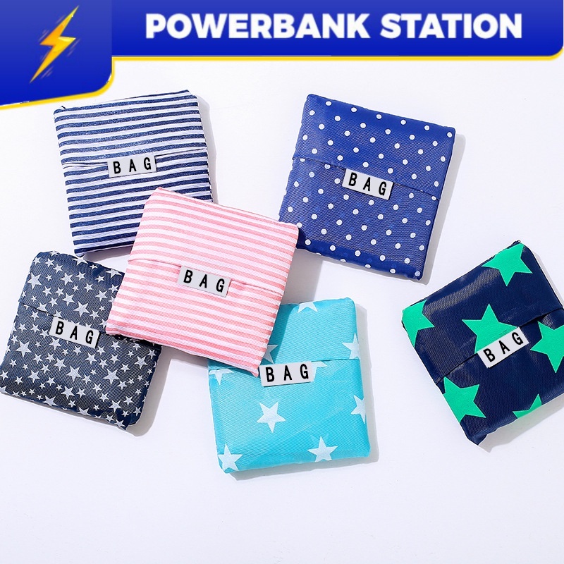 PSB_ Folding Shopping Bag Eco Bag Simple Save Earth Travel Tote Pouch ...