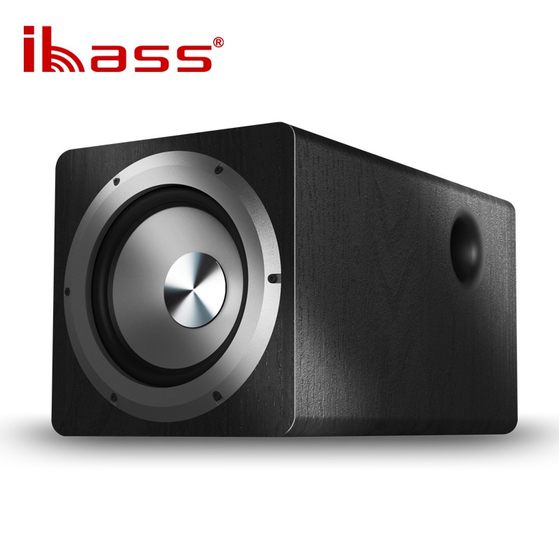 Active Subwoofer Speaker 6.5 inch Bass Home Stereo TV Audio Speakers ...