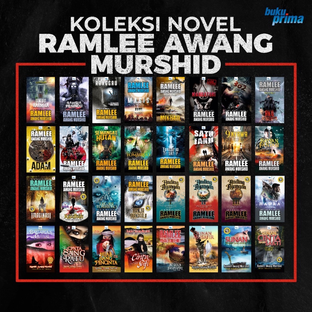 Koleksi Novel Ramlee Awang Murshid by Buku Prima | Shopee Malaysia