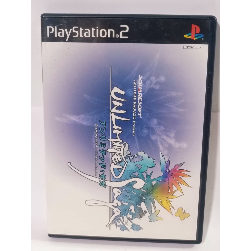 PS2 Original Disc JP Unlimited SaGa Zone (SLPS 2199) | Shopee Malaysia