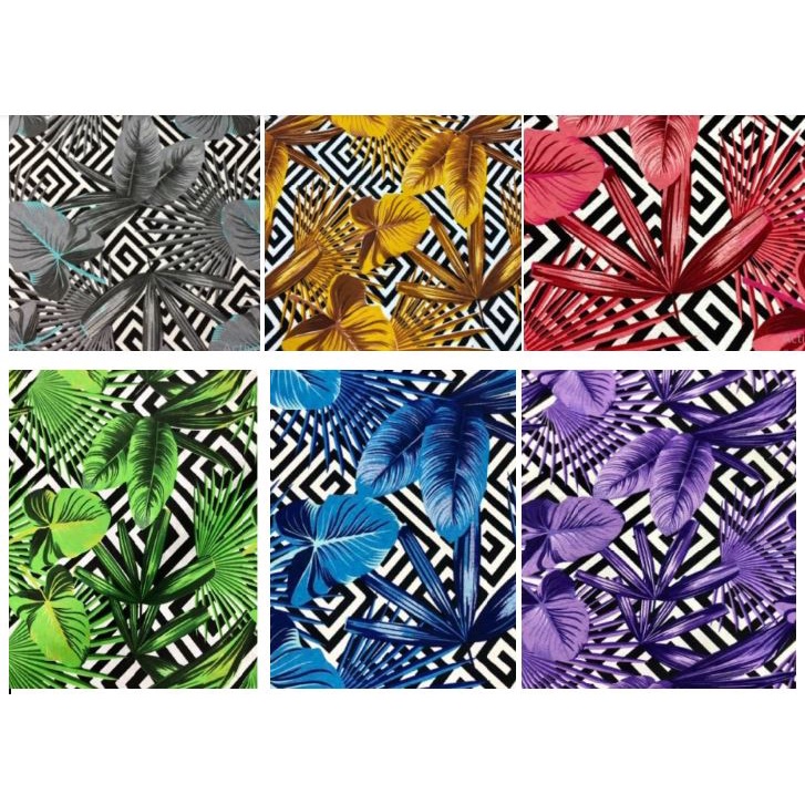 Tela Cretona/Kritona polly cotten printed makapal "ALL YELLOW GOLD ...