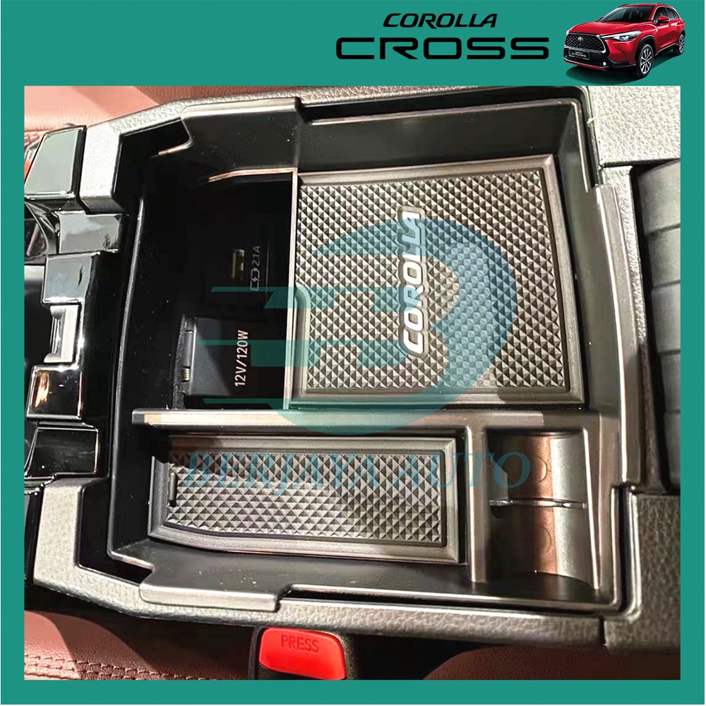 Toyota Corolla Cross (2020 - 2025) Coin Box Armrest Box Storage Box ...