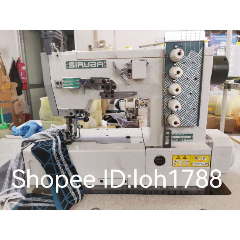 Used Siruba F007 Taiwan interlock sewing machine | Shopee Malaysia