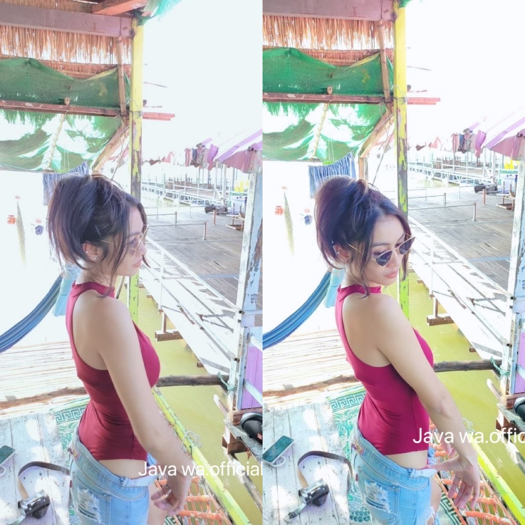 (A42) Sleeveless Turtleneck Bodysuit Bust 32-38 Waist 23-30 bodysutie Strap | Shopee Malaysia