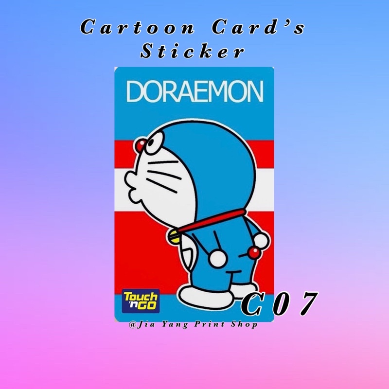 [Cartoon] - Touch n Go Card’s Sticker Cover Skin-Laminated (Waterproof ...