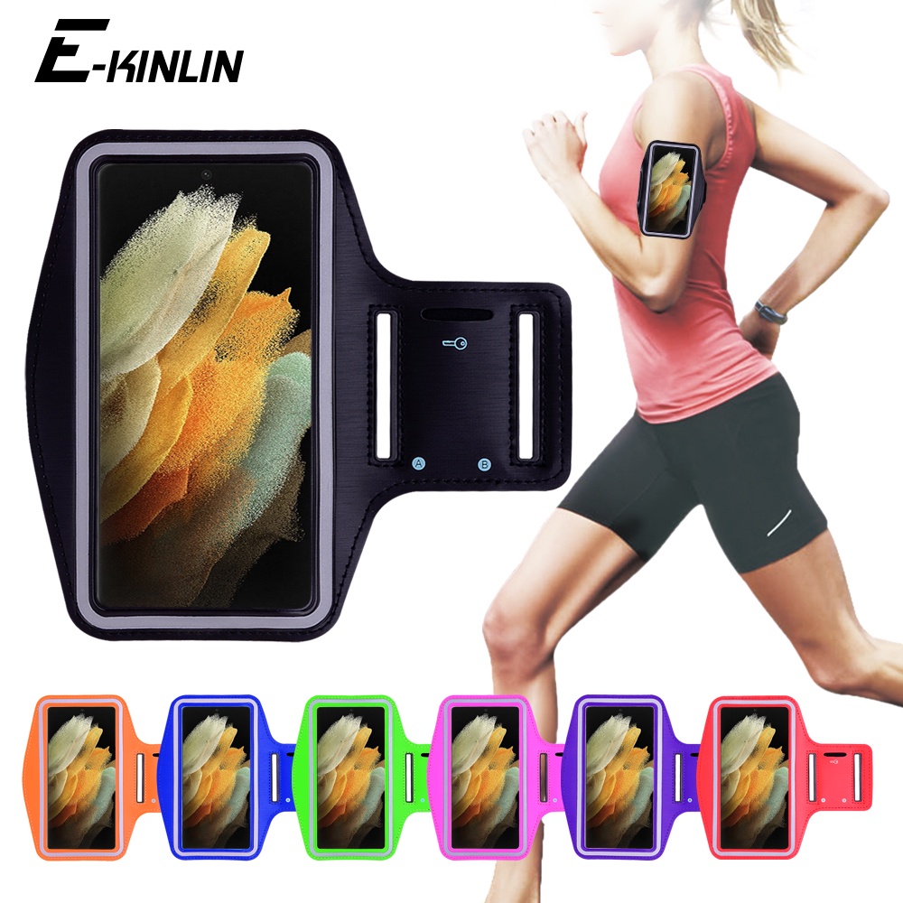 Sport Gym Running Workout Case Pouch Arm Band For Samsung Galaxy S24 ...