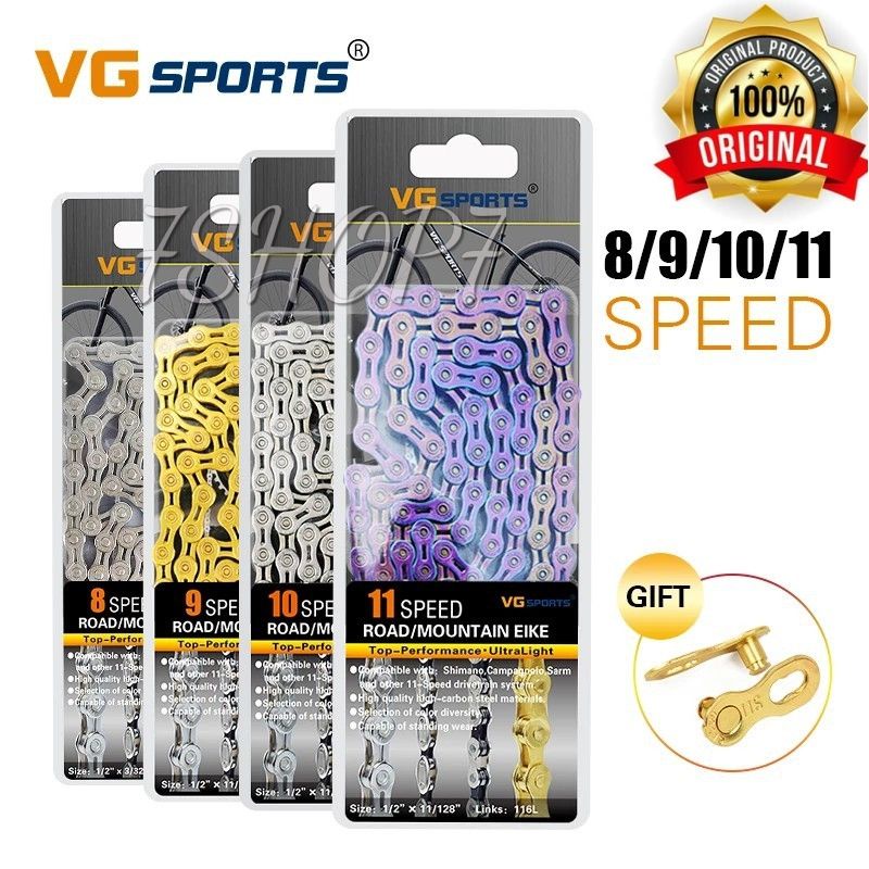 Bicycle VG Sport Chain 6 7 8 9 10 11 12 Speed X8 X9 X9EL X9SL X10 X10EL ...