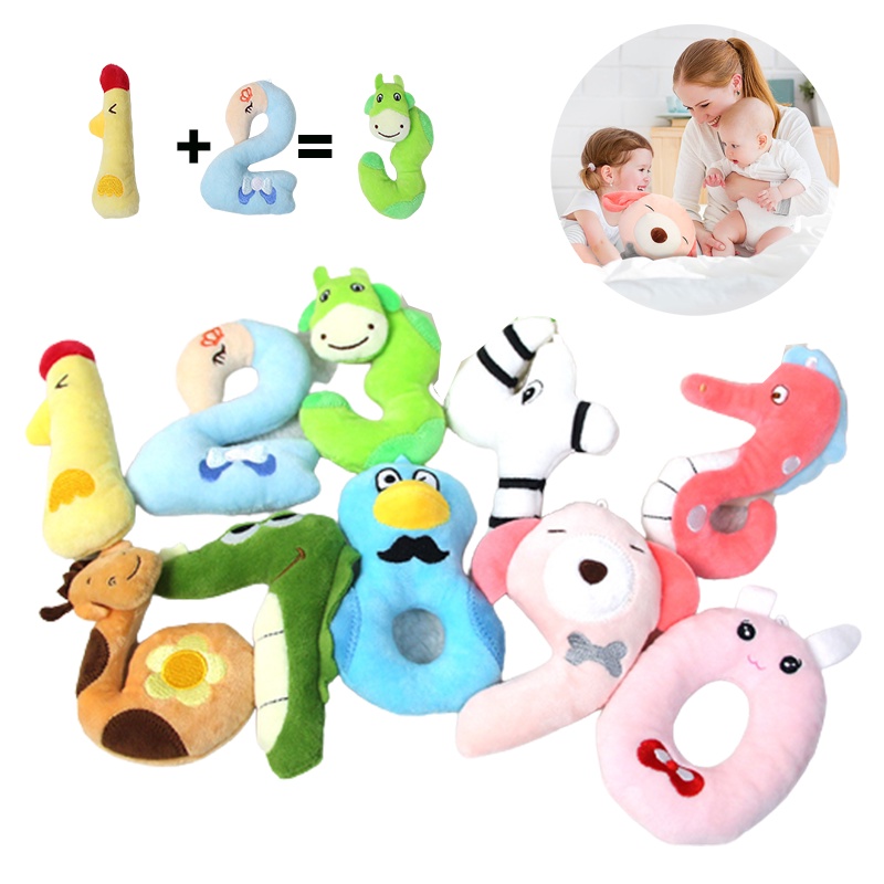 Alphabet Lore Number Blocks Doll Soft Squishy Baby Kids Decor | Shopee ...