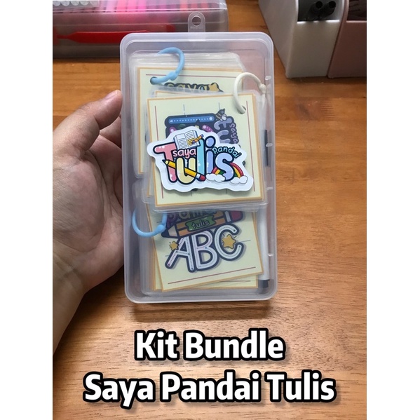 Kit Bundle Saya Pandai Tulis | Huruf Besar ABC | huruf kecil abc ...