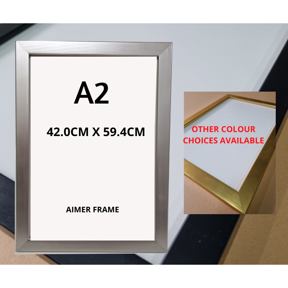 AIMER FRAME A2 POSTER / PHOTO FRAME GOLD / SILVER / WHITE / BLACK ...