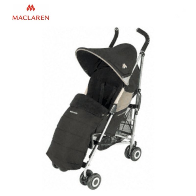 Maclaren Stroller Universal Deluxe FootMuff All Black | Shopee Malaysia
