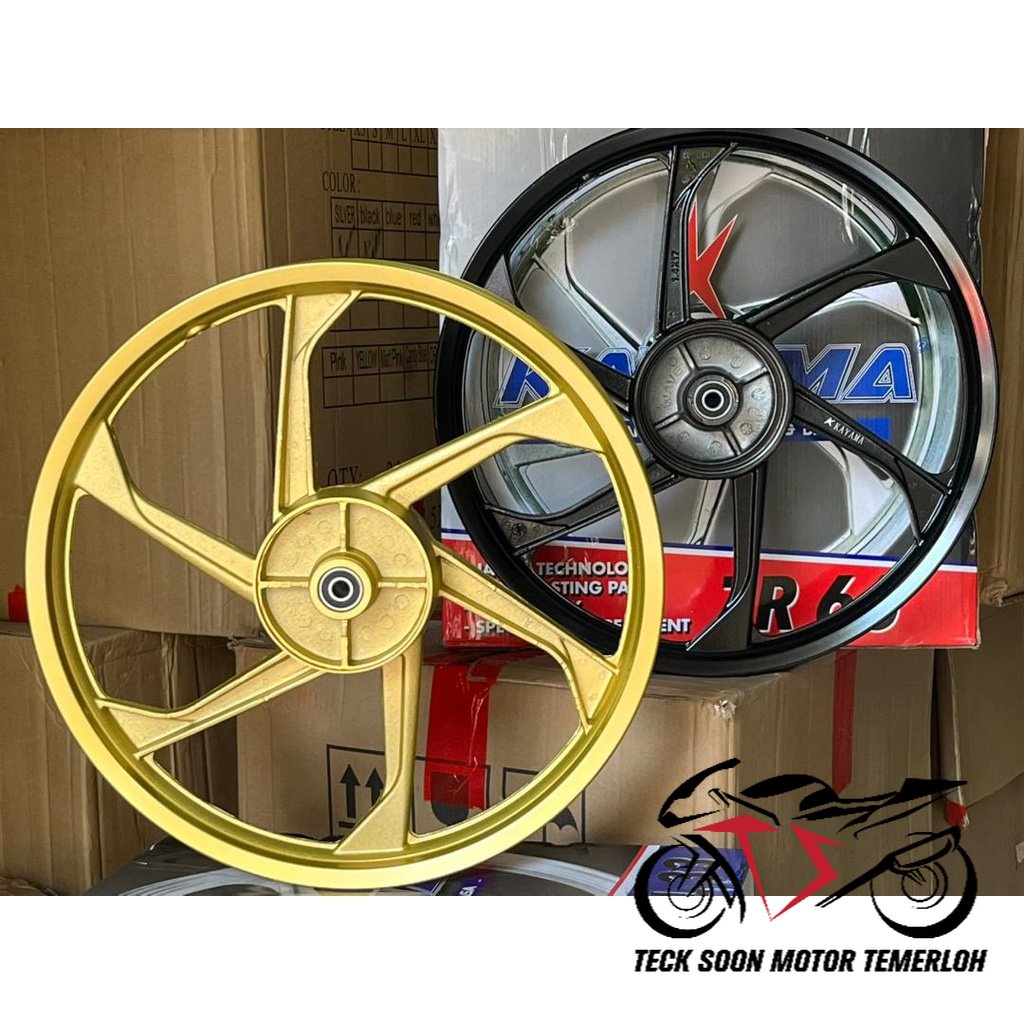 Sport Rim Wheel (KAYAMA) (ZR66) honda wave100 ex5 dream wave 100 wave ...