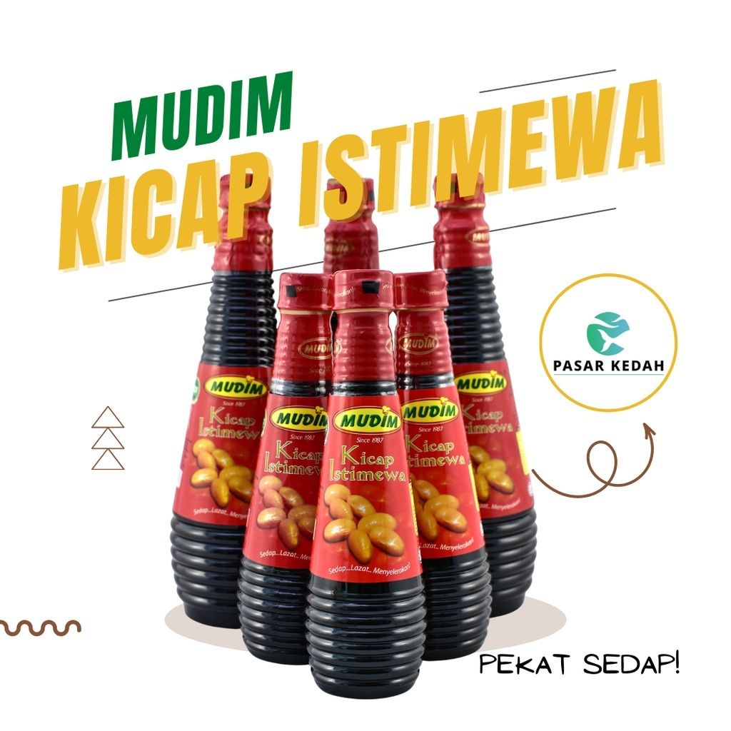 (450g) Kicap Istimewa Mudim Special Soy Sauce | Kicap Utara | Shopee ...