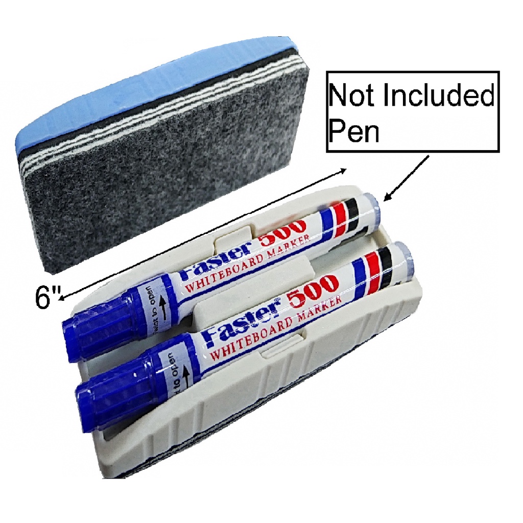 White Board Duster With Pen Holder 白板擦 | Shopee Malaysia