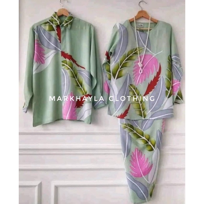 mini kurung batik lukis exclusive | Shopee Malaysia