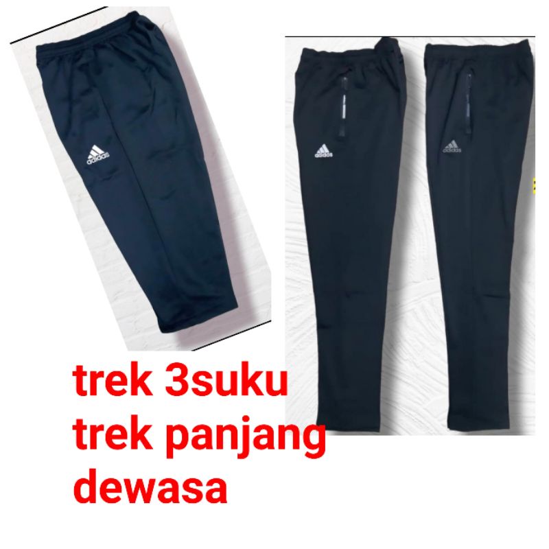seluar sukan lelaki / seluar trek 3 suku / seluar lelaki / seluar trek ...