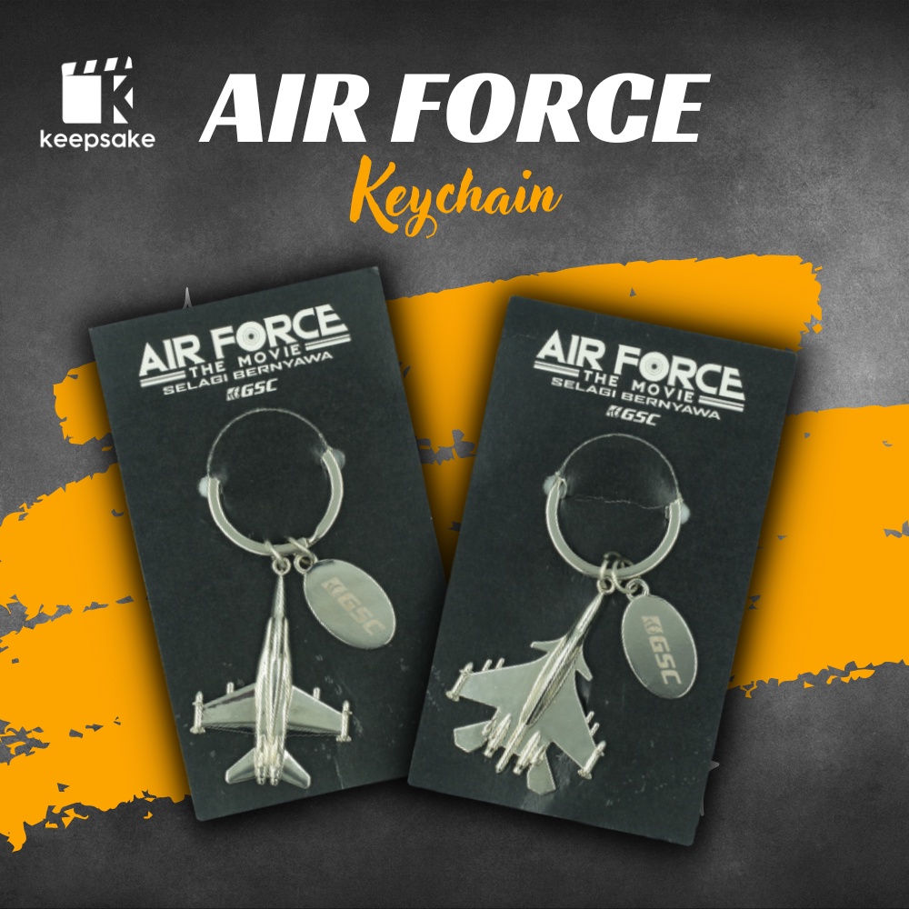 Air Force Metal Keychain (Randomize) | Shopee Malaysia