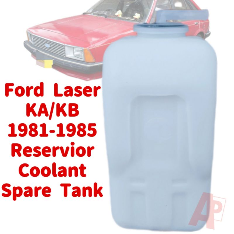Ford Laser KA KB Radiator Reservior Coolant Spare Overflow Coolant Tank ...
