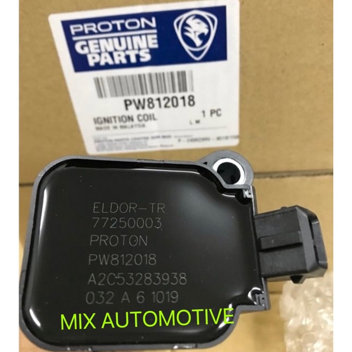 PROTON 100% ORIGINAL IGNITION COIL SAGA BLM FL FLX PERSONA PREVE EXORA ...
